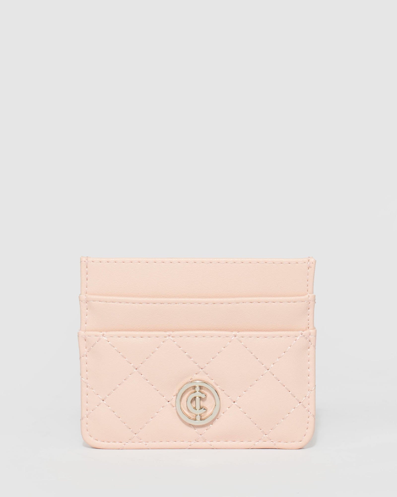 Pink Chiara Quilted Disc Purse Online | Colette Hayman