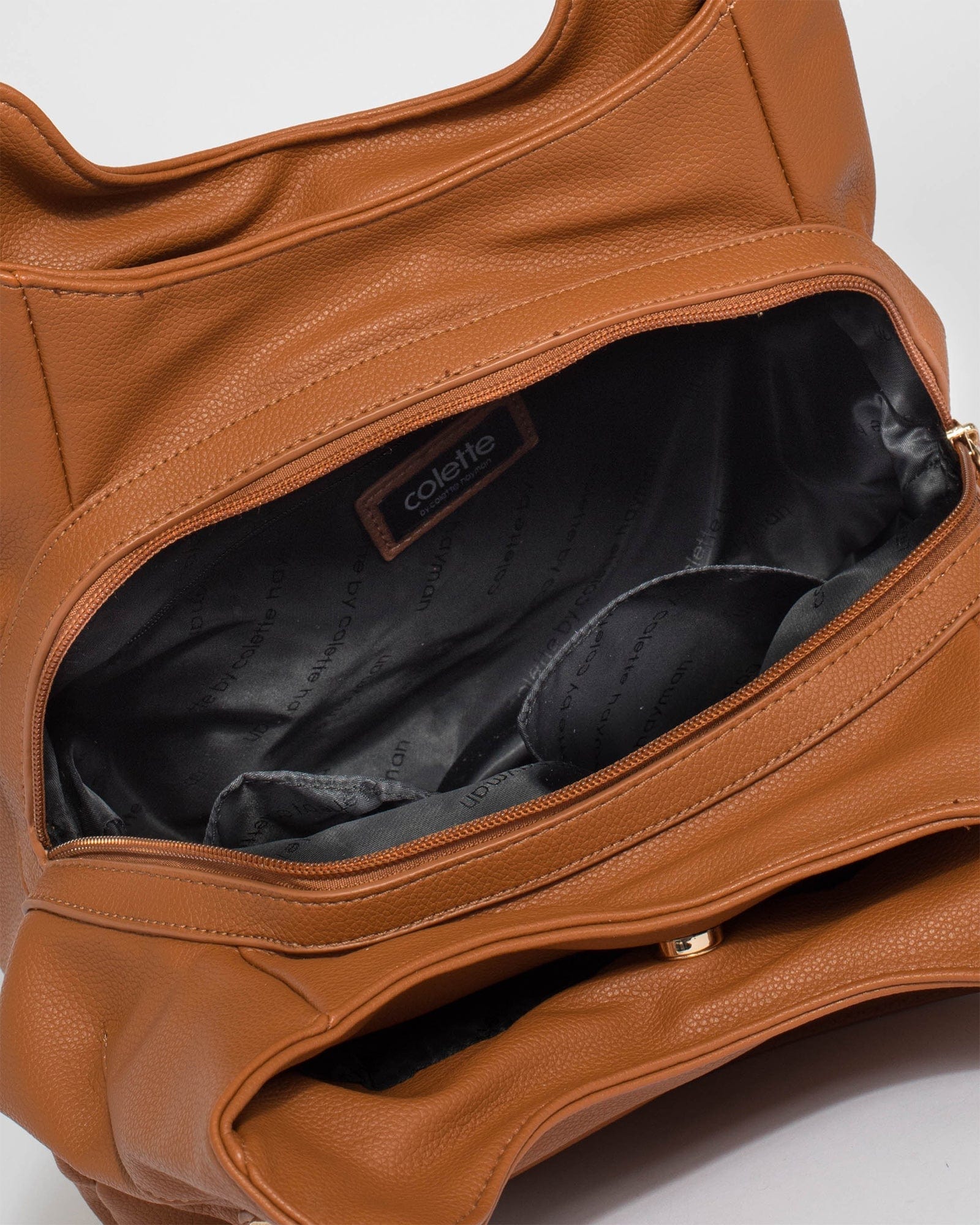 Tan Dee Hobo Bag Online | Colette Hayman